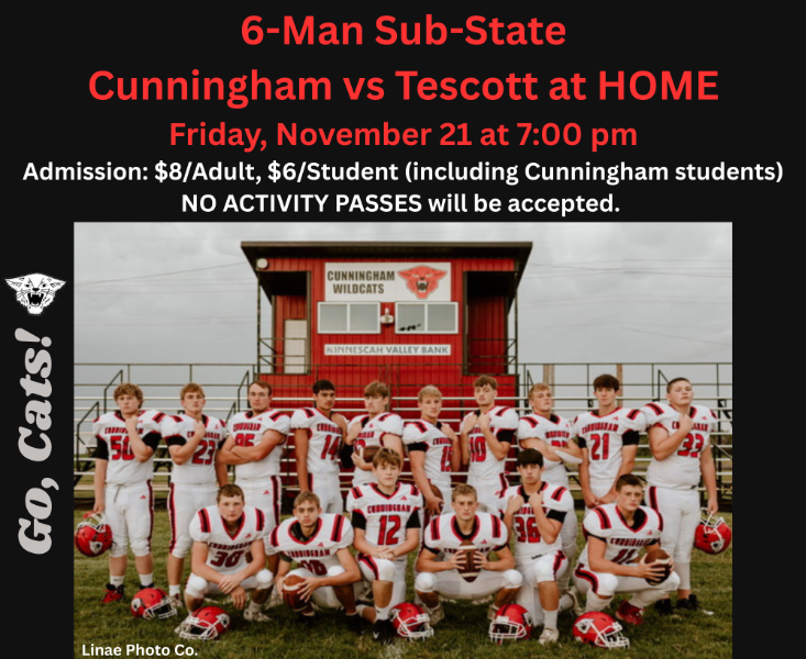Cunningham USD 332 - West Kingman County - CHS Sub-State Football vs ...